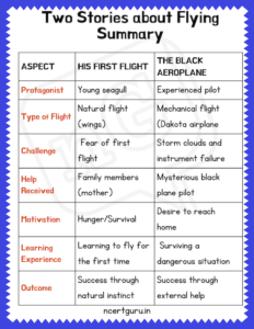 Two Stories About Flying Summary and Notes | NCERT Class 10 English ...